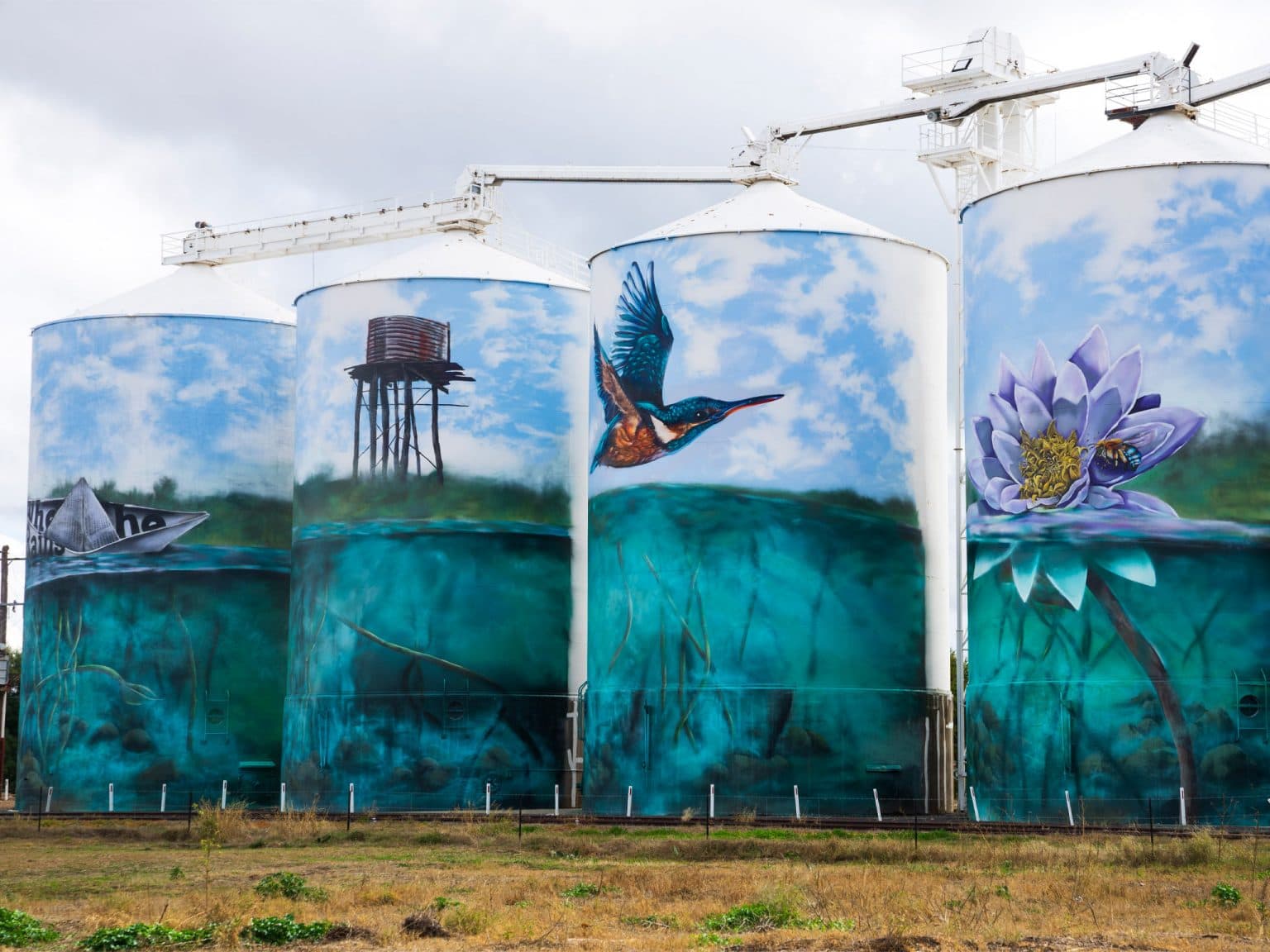 A Guide to the Best Silo Art Locations in the Outback Loop